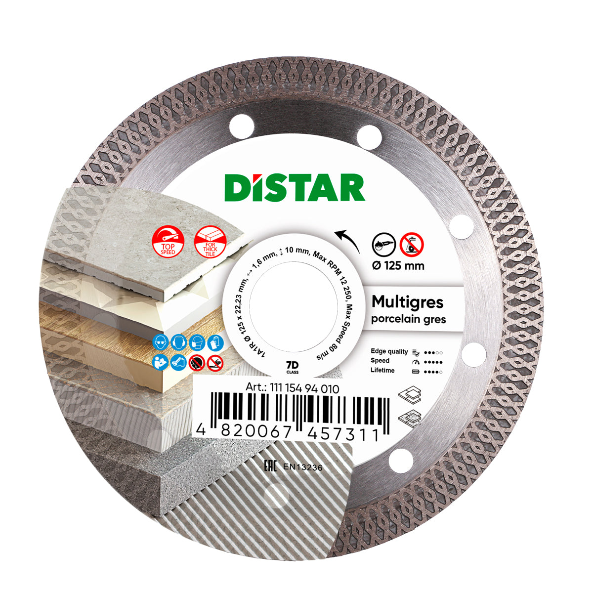 Diamond Cutting Blade 1A1R Multigres | Distar USA